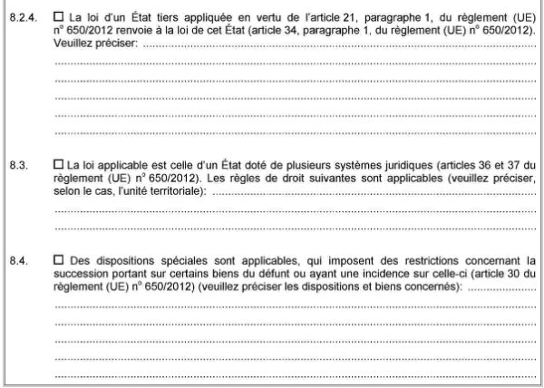 Caso di studio - 8. Legge applicabile alla successione